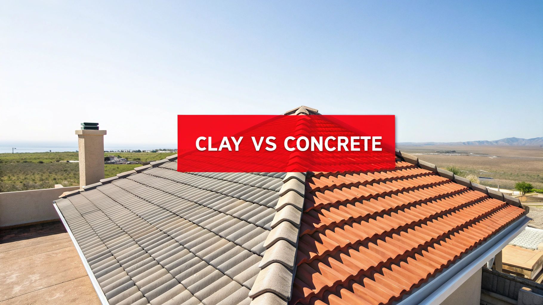 Roof Tiles Clay vs Concrete: An Arizona Homeowner's Guide
